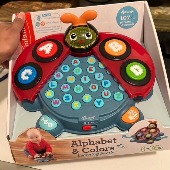 Toys | Infantino Alphabet Colors Learning Beetle | Poshmark